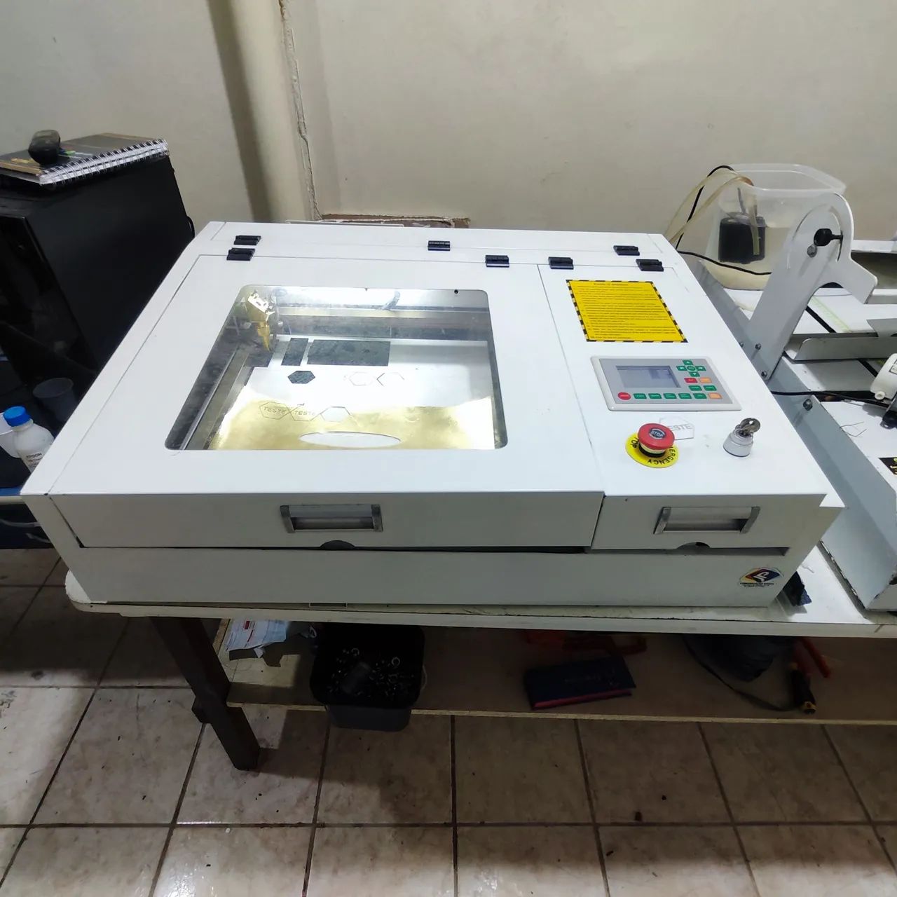 Router CNC laser 40x40 - Máquinas para produção industrial - Campina ...