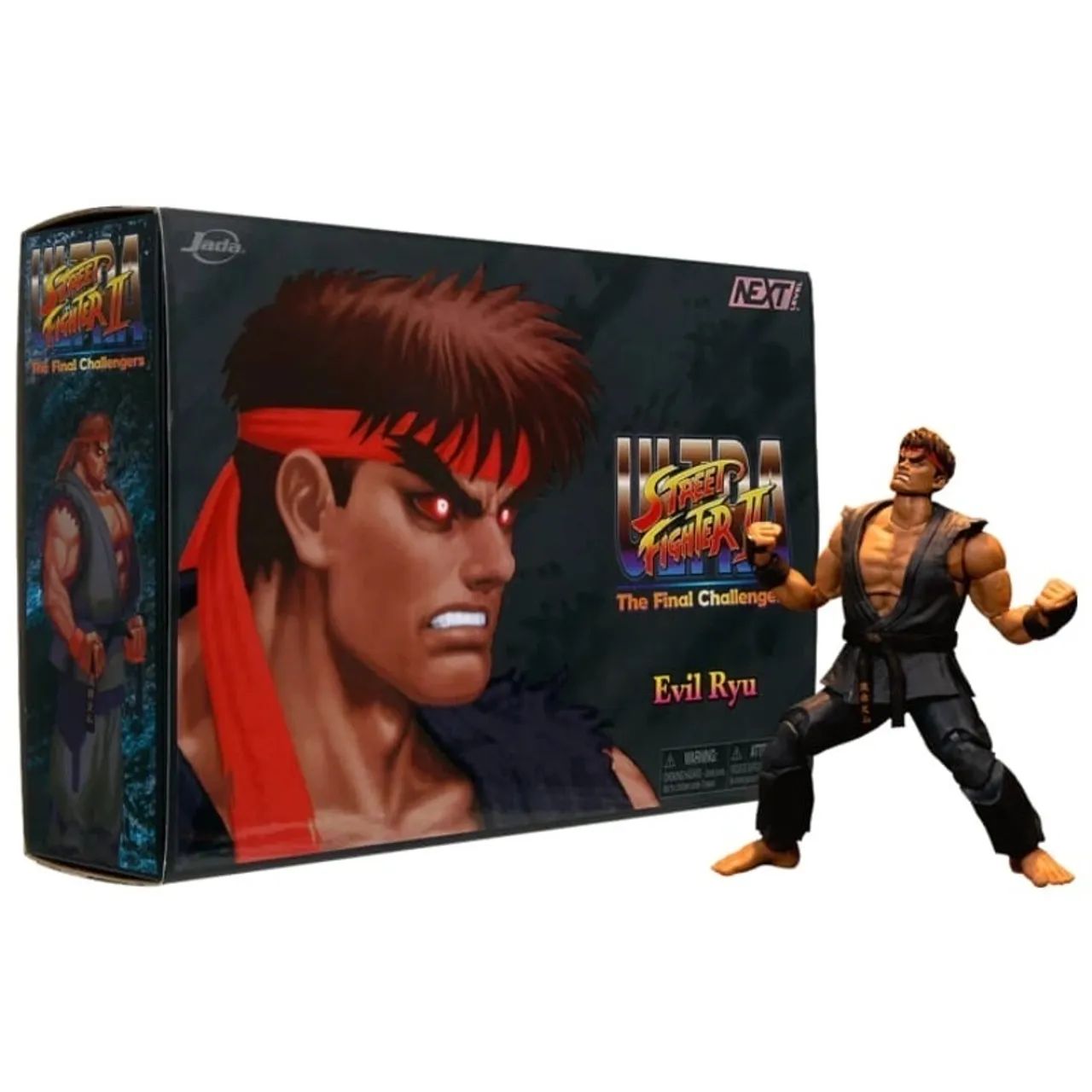 Figura de Ação Evil Ryu - Ultra Street Fighter II - Jada Toyss ...