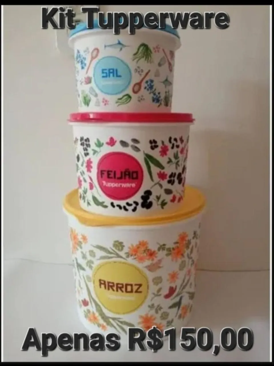 "kit tupperware freezer" - Utensílios Para Cozinha no Brasil