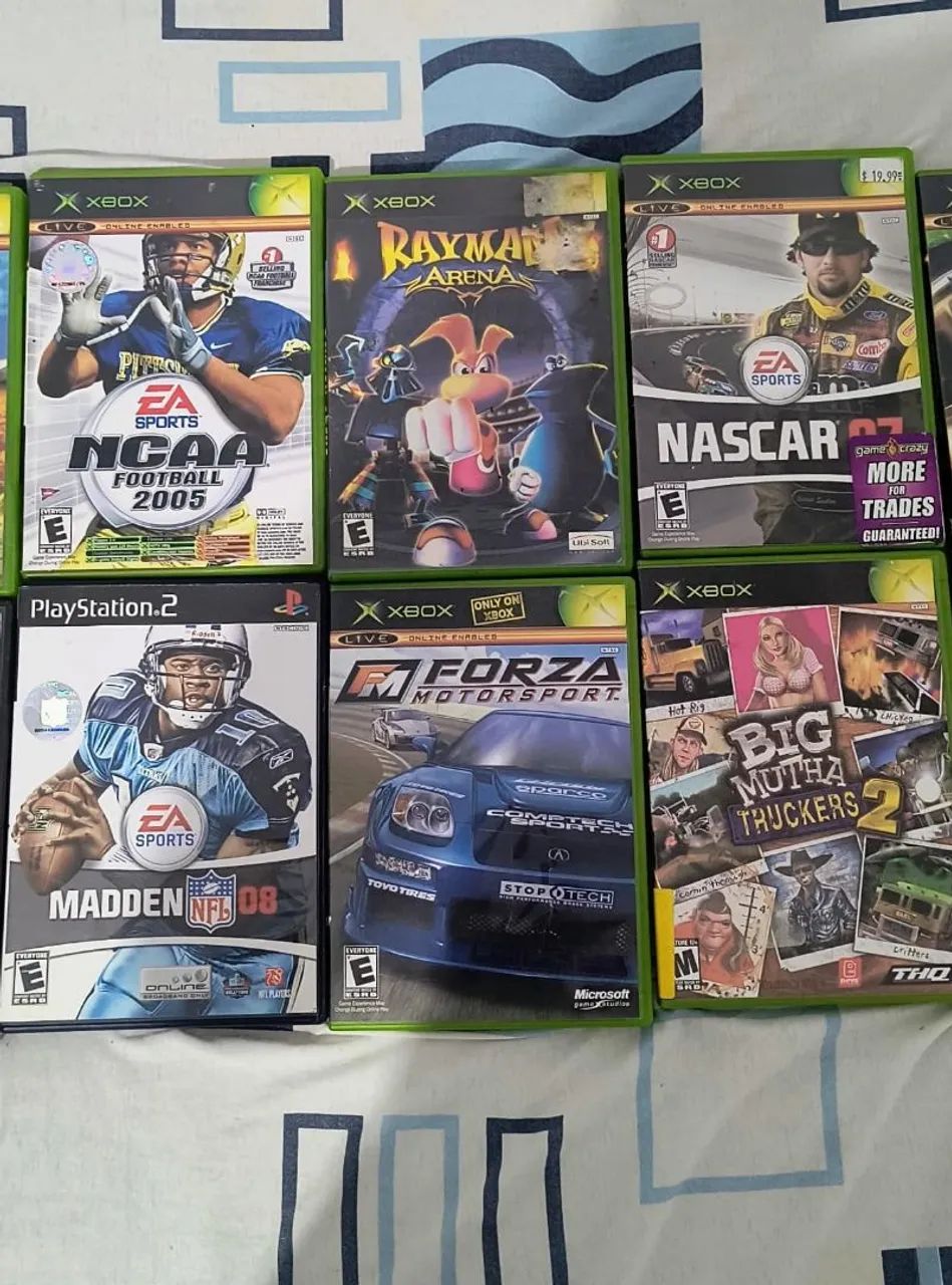 VENDO JOGOS DE XBOX E UM DE PS2 - Jogos de Vídeo Game - Parque Atheneu ...