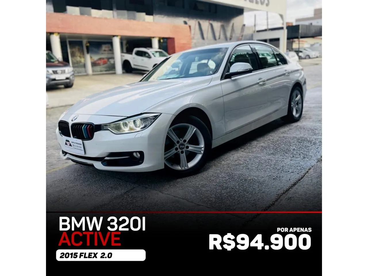 BMW 320I A 2.0 TURBO/ACTIVEFLEX 16V 184CV 4P Usados e Novos