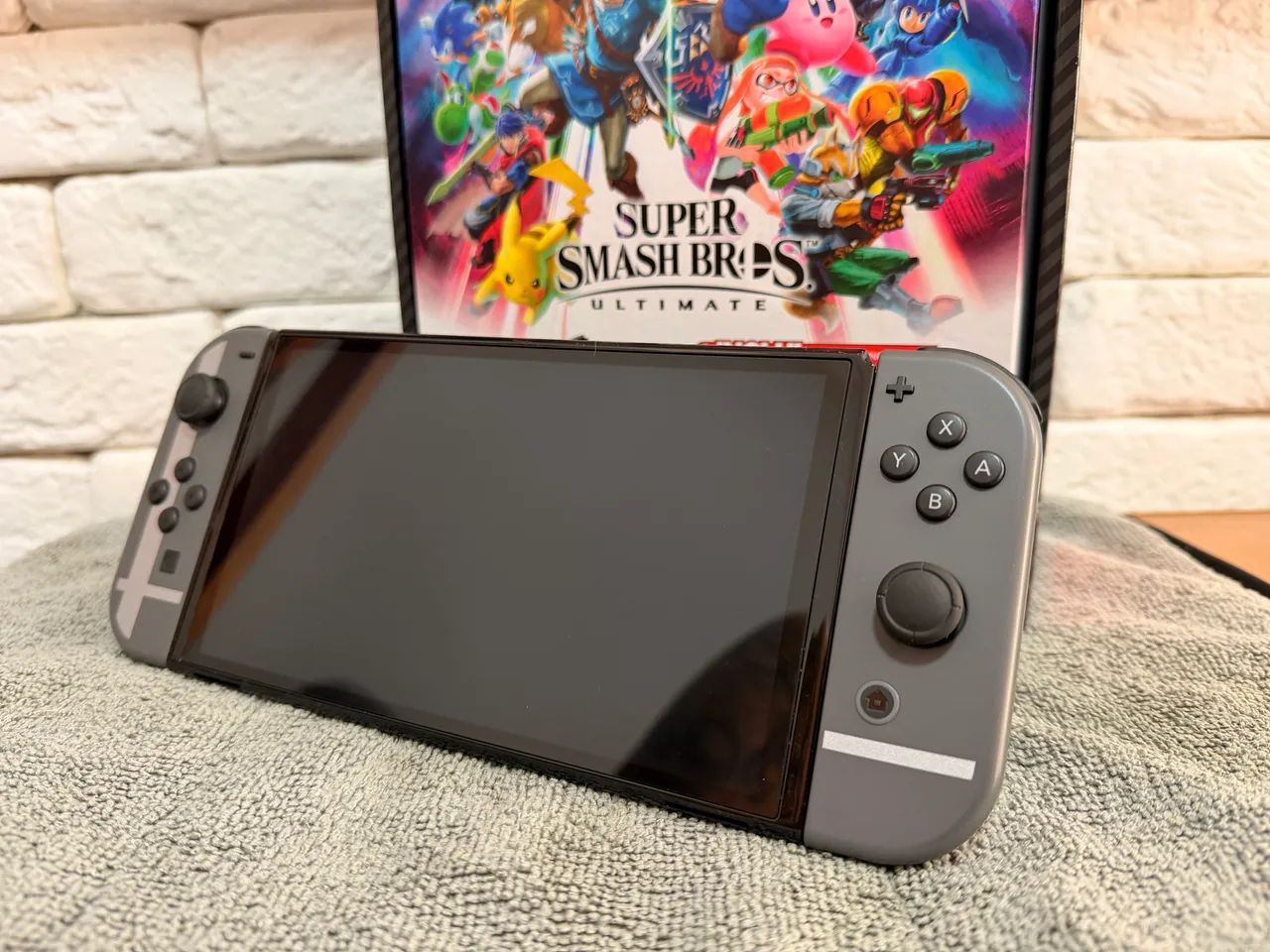 Nintendo Switch OLED Desbloqueado Smash Bross - Consoles de Vídeo Game ...