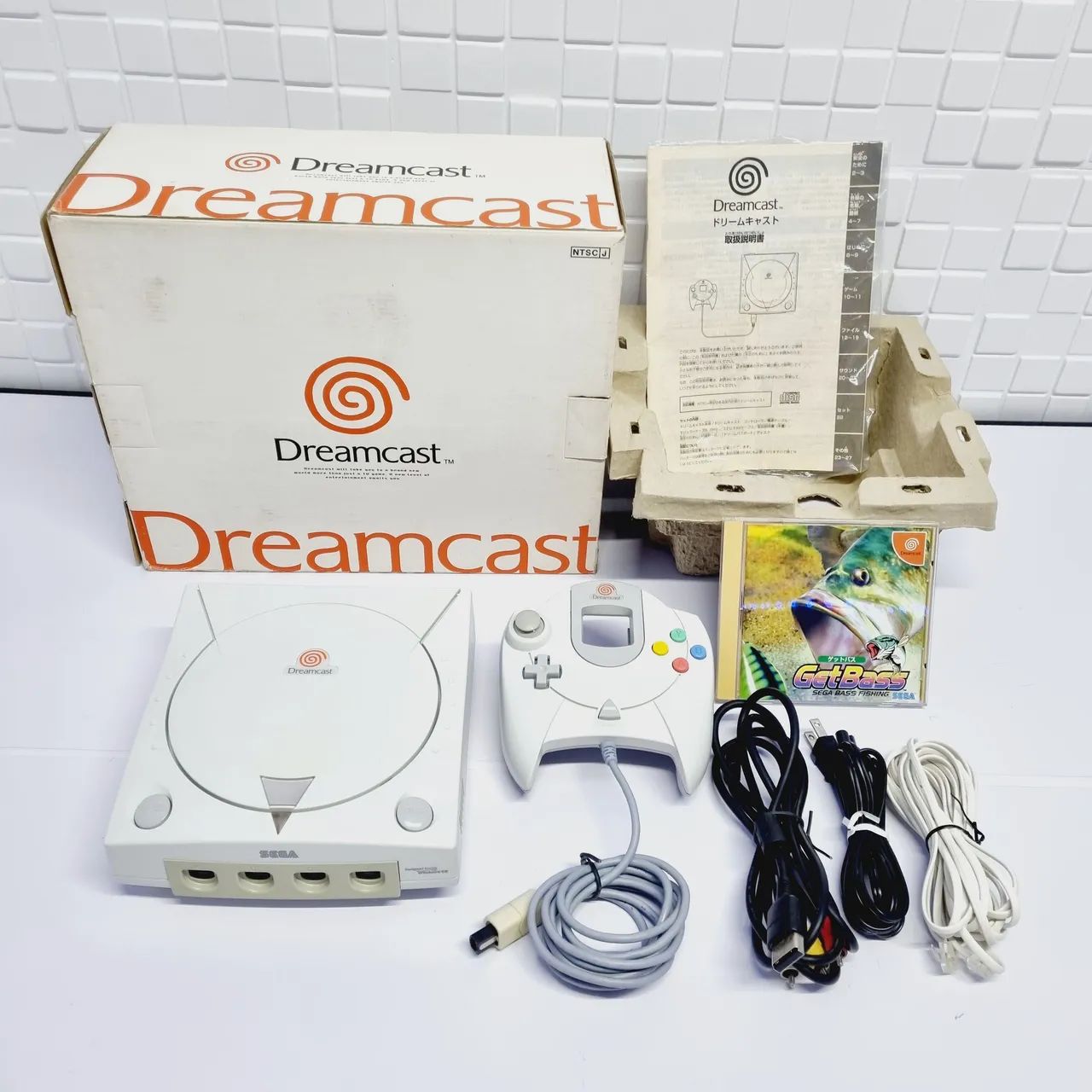 CONSOLE DREAMCAST JP(BRANCO) - Consoles de Vídeo Game - Vila Nova ...