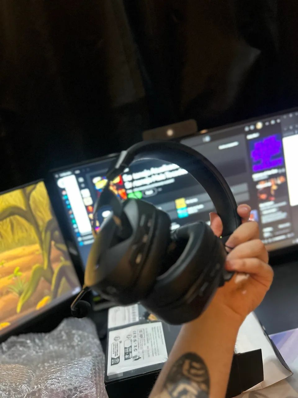 Headset Gamer BL100 Pro Wireless (NOVO Lacrado) - Fones de Ouvido ...