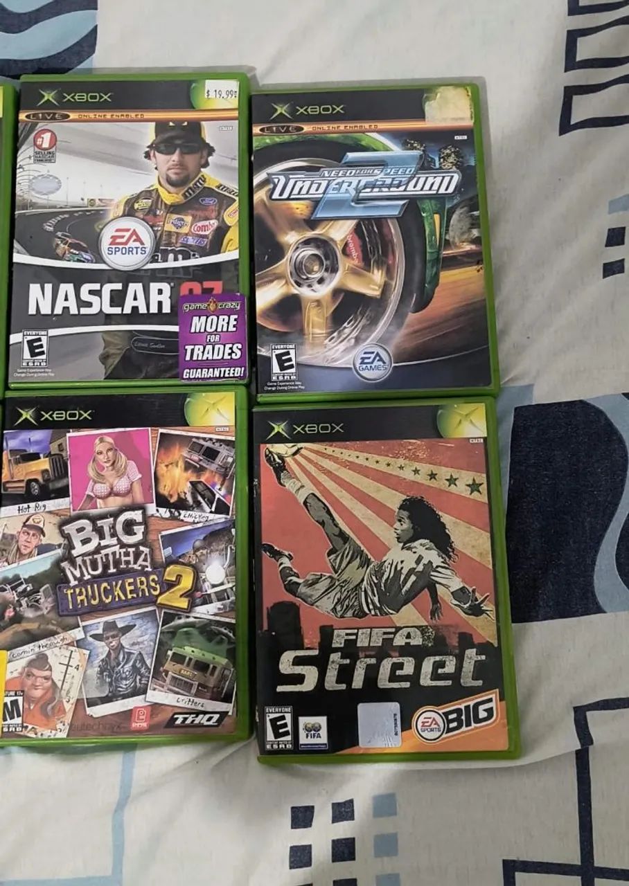 VENDO JOGOS DE XBOX E UM DE PS2 - Jogos de Vídeo Game - Parque Atheneu ...