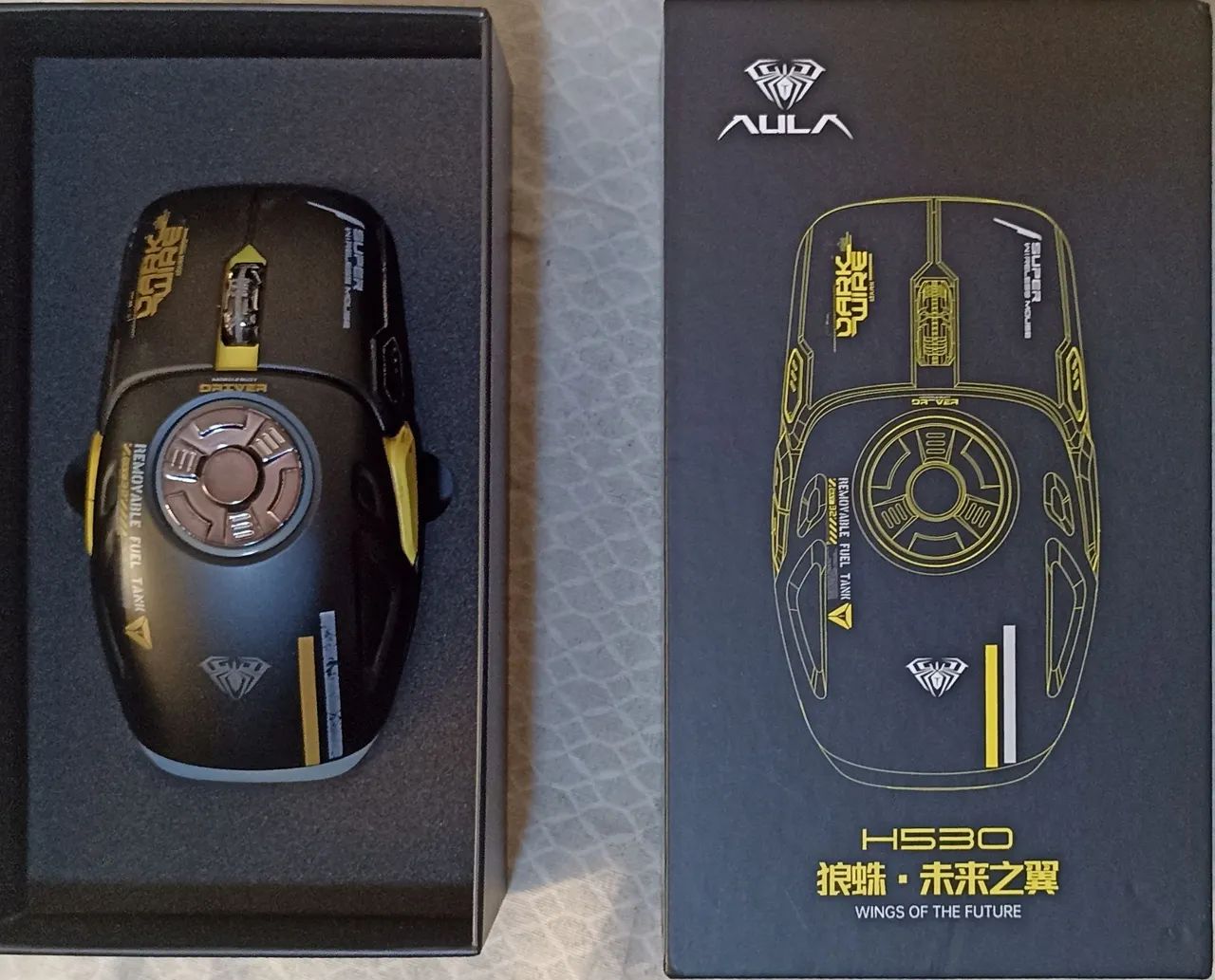 Mouse Gamer AULA H530 - Wings of the Future - Periféricos e Acessórios de Computador - Setor ...