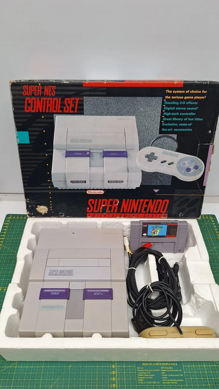 "super nintendo fat" - Consoles de Vídeo Game no Brasil