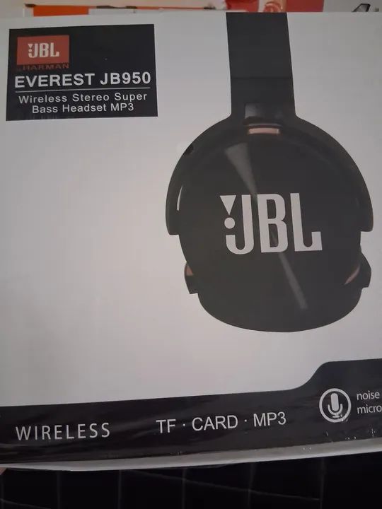 Fone de Ouvido JBL Everest JB950 - Wireless - Super Bass - Fones de ...