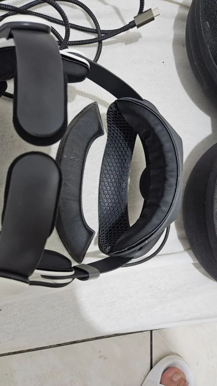 Meta quest 3 512gb + BoboVR S3 Pro + modem wifi 6E + acessórios ...