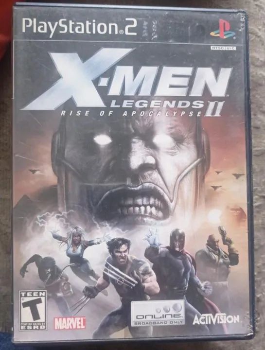 Jogo ORIGINAL X-Men Legends II: Rise of Apocalypse - Playstation 2 ...