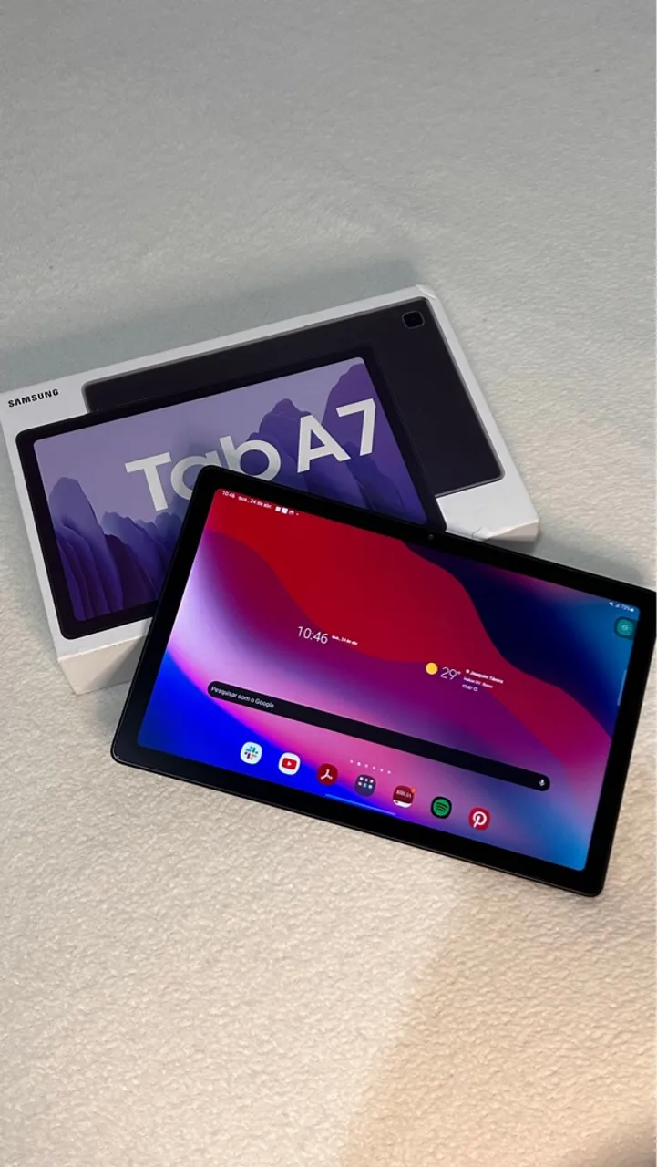 "samsung tab a7" - Tablets e E-Readers no Brasil