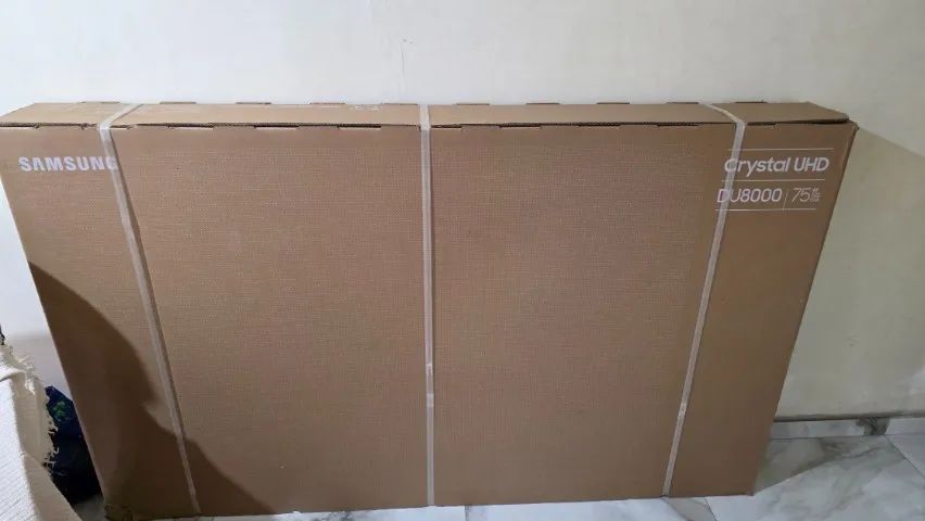Samsung Smart Big TV 75" Crystal UHD 4K 75DU8000 - Painel Dynamic ...