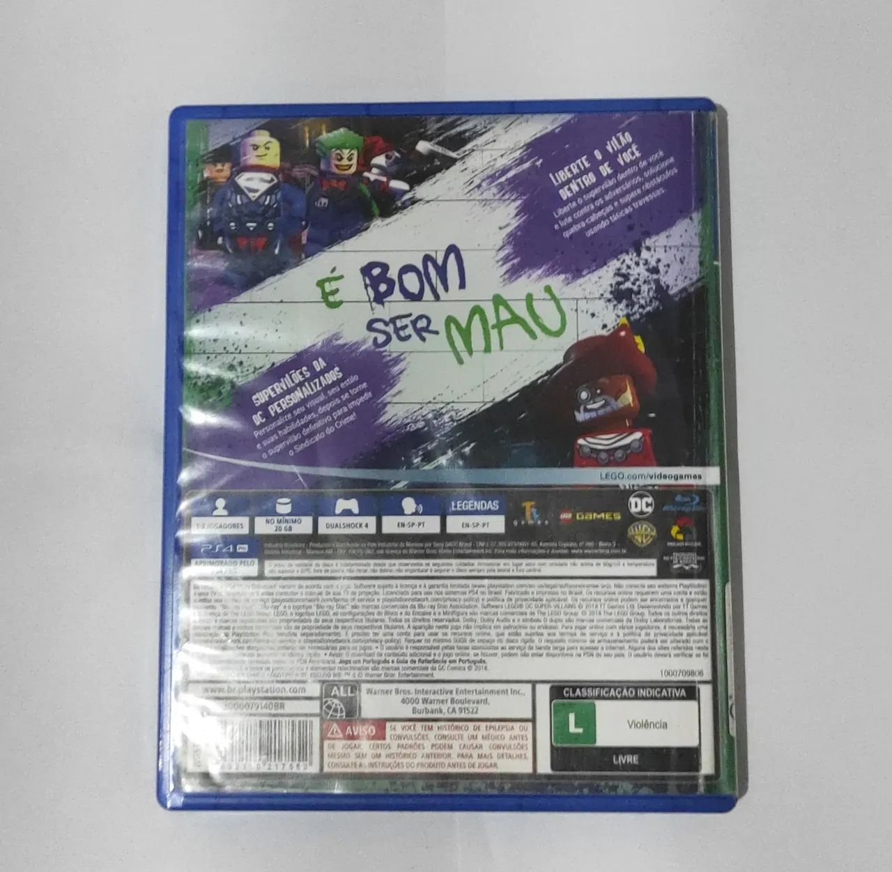 Lego Villains PS4 - Lego Vilãos - Playstation - Jogos de Vídeo Game ...