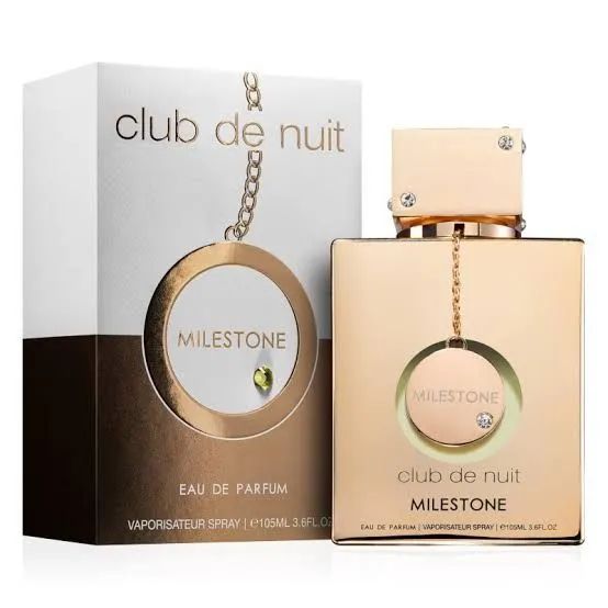 Perfume Club de Nuit Milestone Unissex, com volumetria de 95ml Original ...