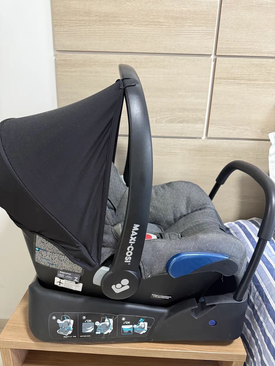 Bebê conforto Máxi Cosi + base - Maternidade e Cuidados com o Bebê ...