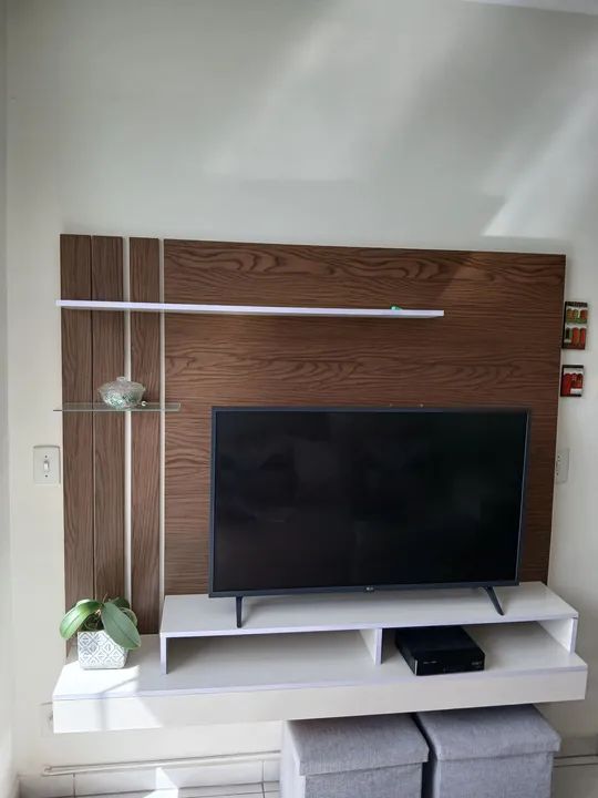 Rack para TV com Painel - Novo - Racks e Painéis - Venda Nova, Belo ...