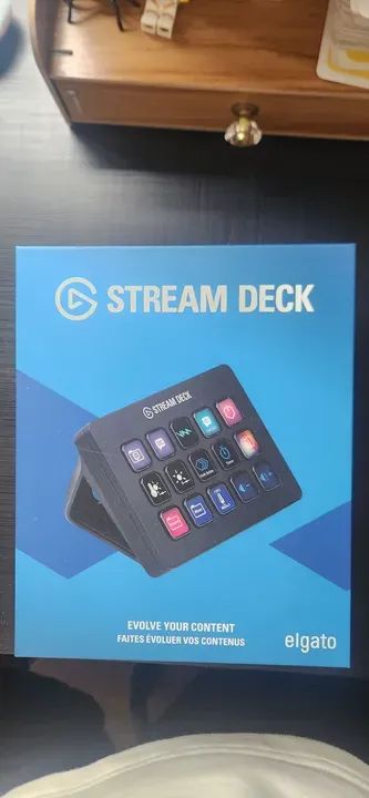 Stream Deck Elgato 15 botões LCD de streaming personalizáveis (LEIA A ...