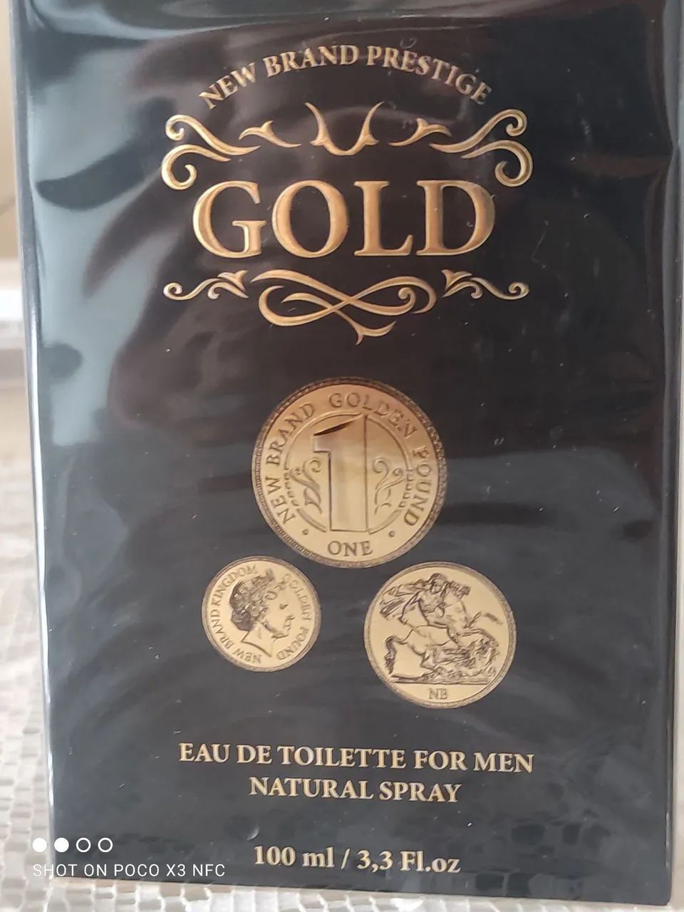 Perfume New Brand Prestige Gold For Man 100ml - Roupas - Castanheira ...