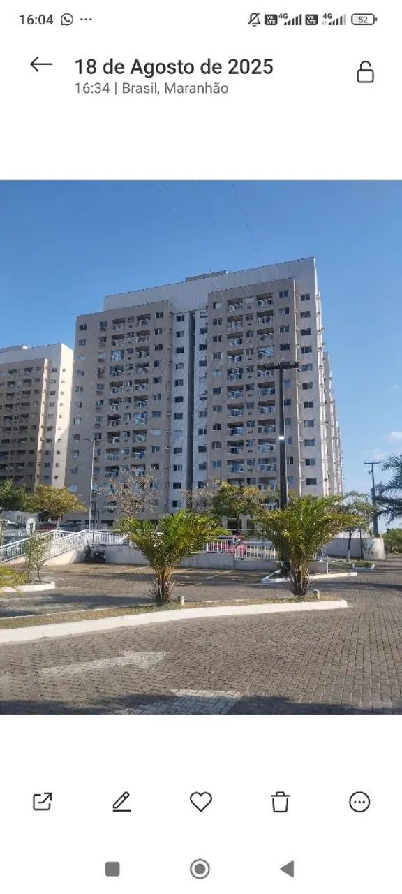 Apartamento 2 quartos para alugar - Angelim, São Luís - MA 1468141158 | OLX