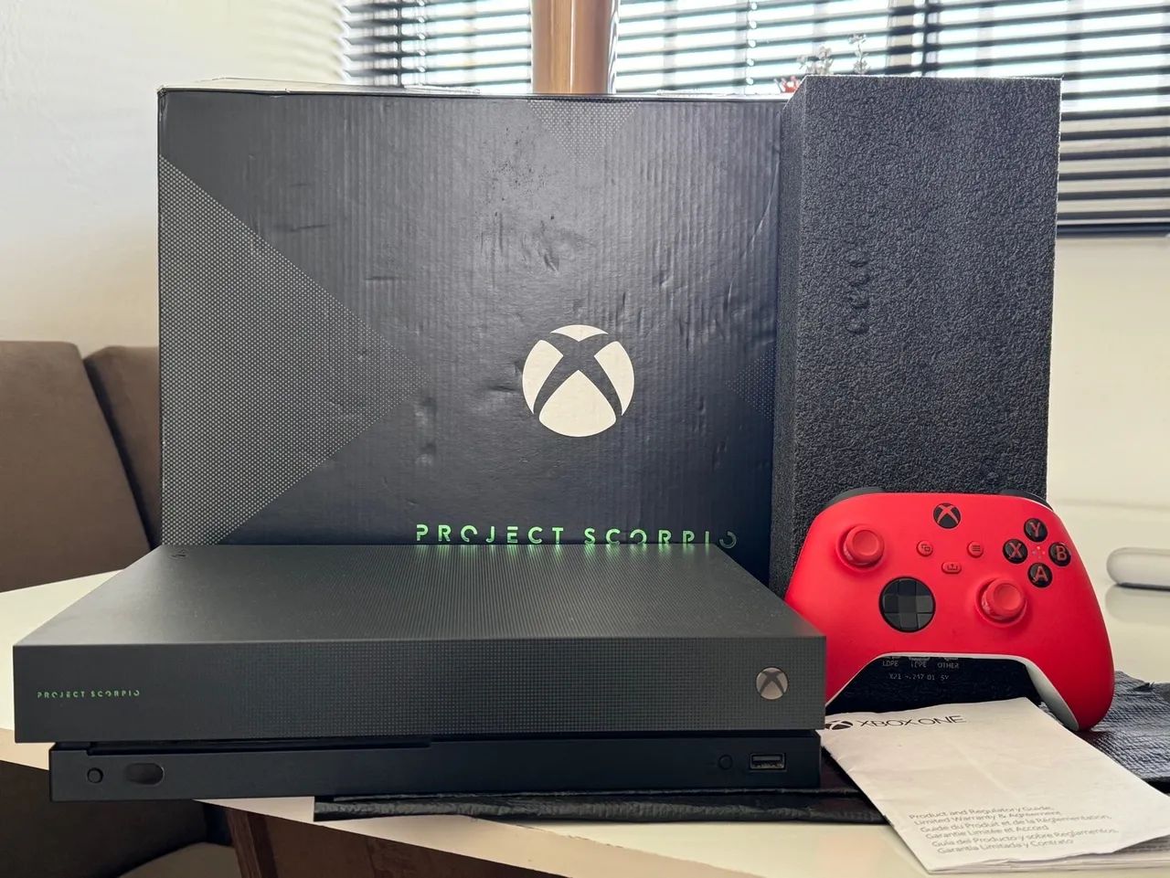 "xbox scorpion" no Brasil