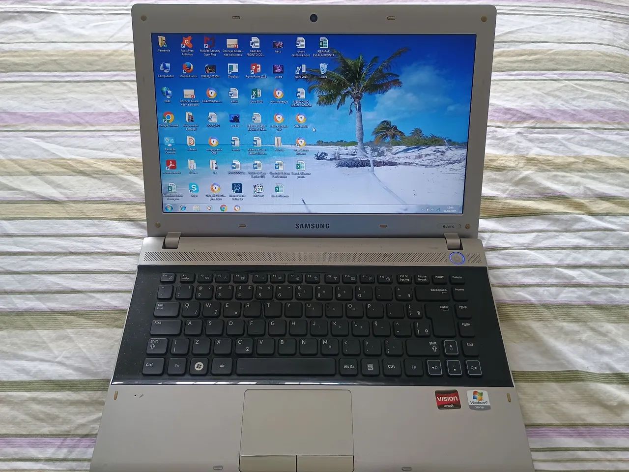 Notebook Samsung RV415 - Ótimo estado! - Computadores e Desktops ...