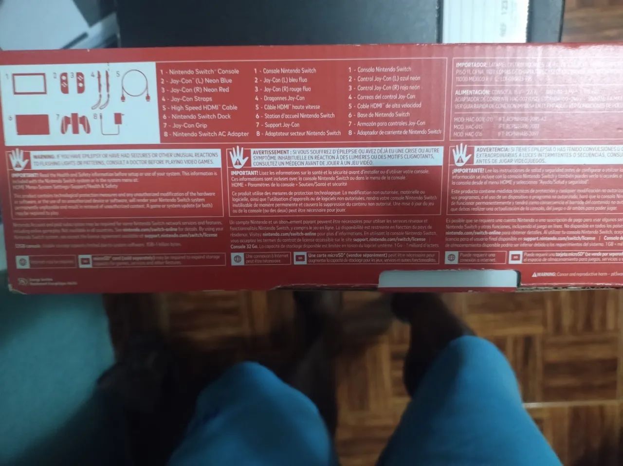 Nintendo Switch- V2 - Pronto para jogar onde você quiser! - Consoles de ...