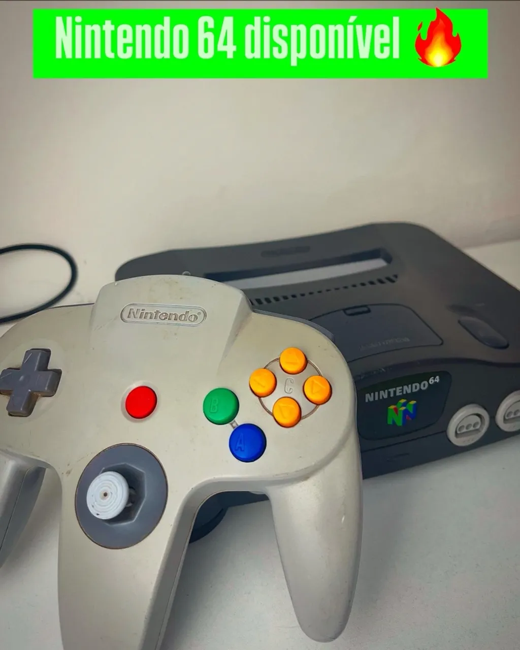 "nintendo 64" no Brasil