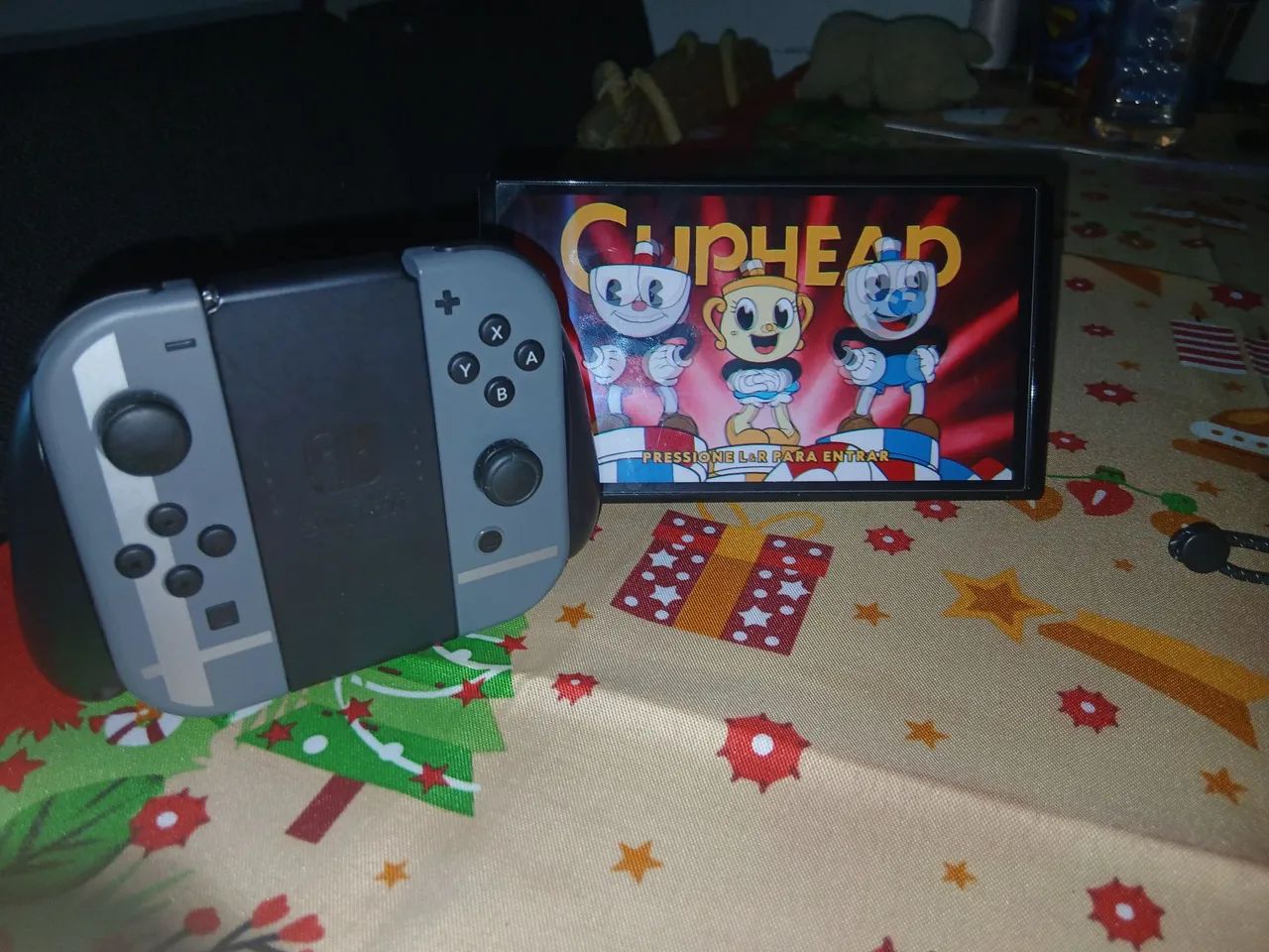 Nintendo Swich Oled Desbloqueado edição especial Super Smash Bros ...