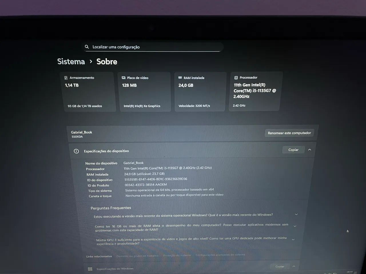 Samsung Galaxy Book 4 - Notebooks - São Conrado, Aracaju 1461284300 | OLX