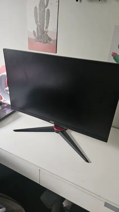 Monitor Gamer AOC 24 polegadas Full HD 144Hz - Monitores - Jardim ...