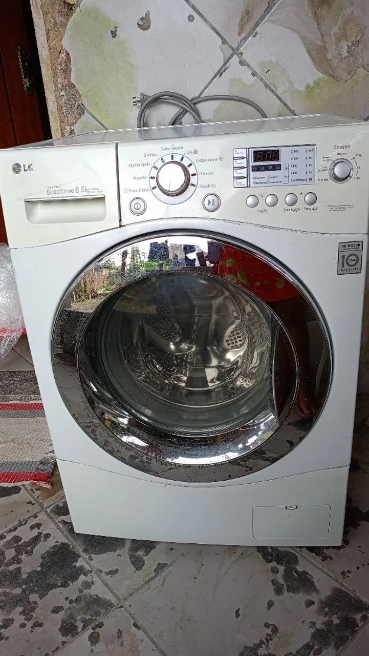 Máquina de Lavar LG Direct Drive 8.5kg - Máquinas de Lavar e Secadoras ...