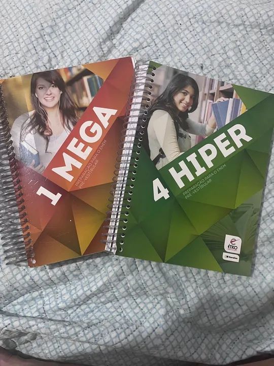 Apostilas Pré-Vestibular Enem - Mega 1 e Hiper 4 - Papelaria - Jardim São Savério, São Paulo ...