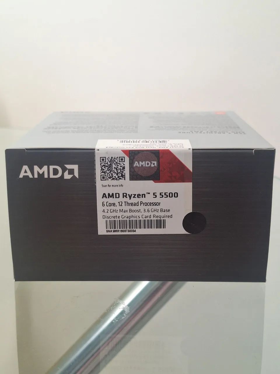 Processador AMD Ryzen 5 5500, 6-Core, 12-Threads, 3.6GHz (4.2GHz Turbo ...