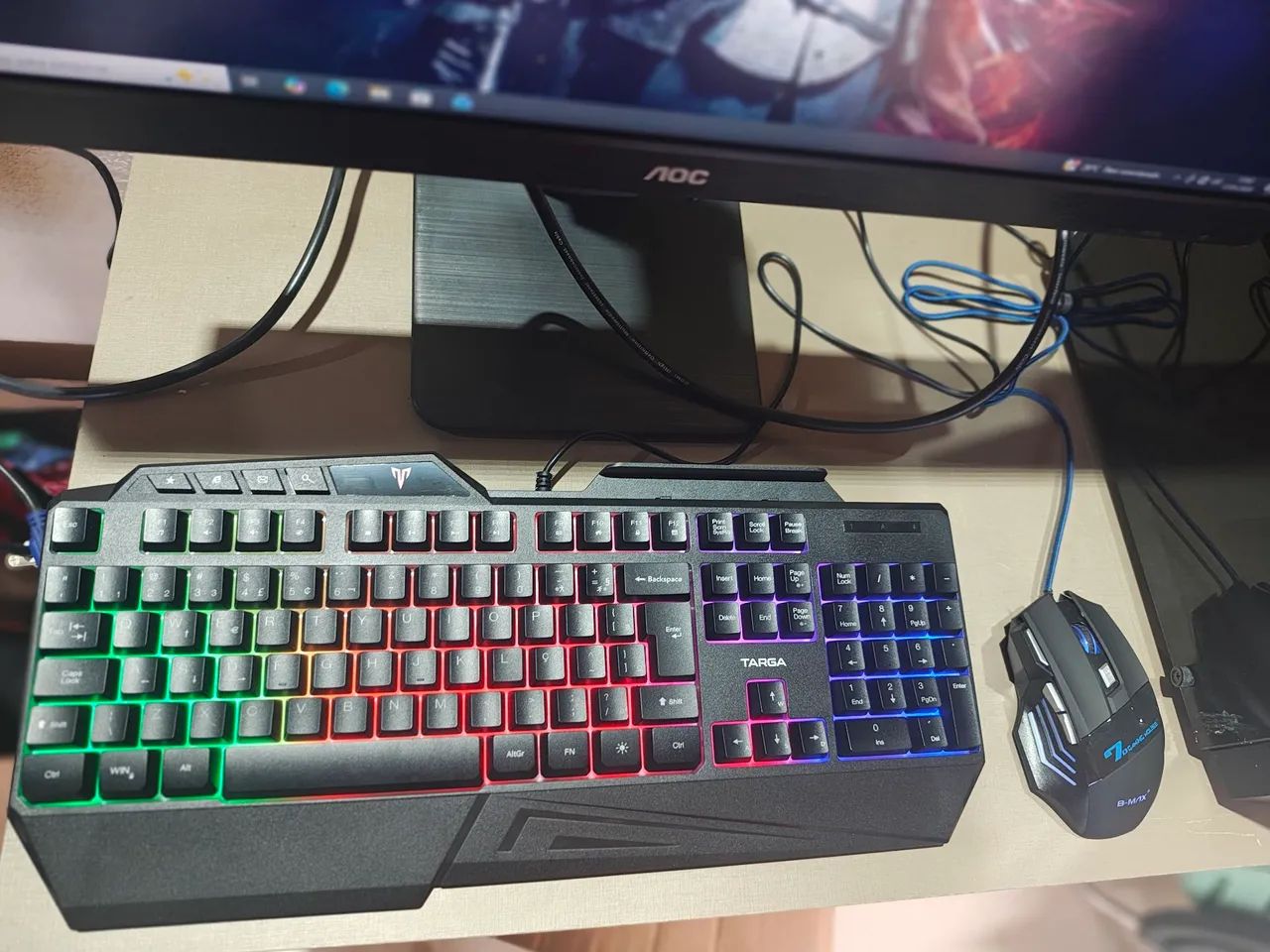 Pc gamer i7 16gb de ram placa de vídeo rx580 de 8gb - Computadores e ...