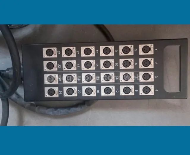 Medusa 24 Vias Com Conectores Combo - Cabos 25M - Aparelhos de Som ...