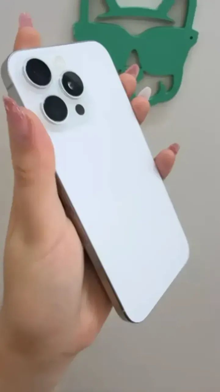 iPhone 16 Pro Max 256GB Branco - Seminovo - 98% Bateria - Loja Física ...