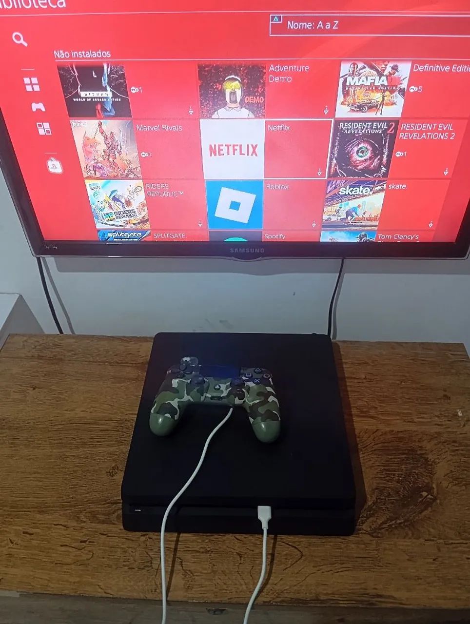 Ps4 slim de 500 gb - Consoles de Vídeo Game - Portão, Lauro de Freitas ...