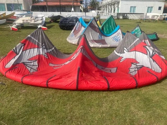 Kite Best Waroo 13m - Excelente estado, sem reparos de costura ...