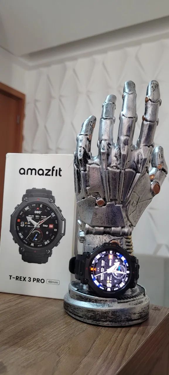 Smartwatch Amazfit T-Rex 3 PRO - Tactica l Black (pra sair hje ...