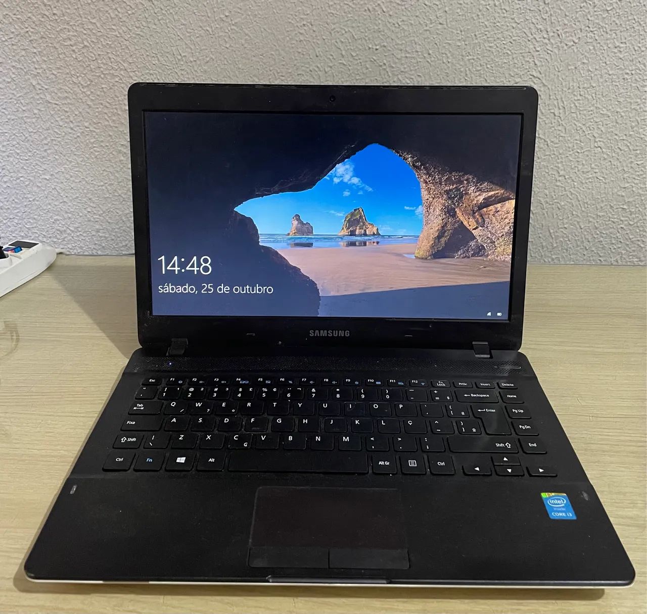 Notebook Samsung core i3 4gb memória ssd 128 (todo perfeito ...