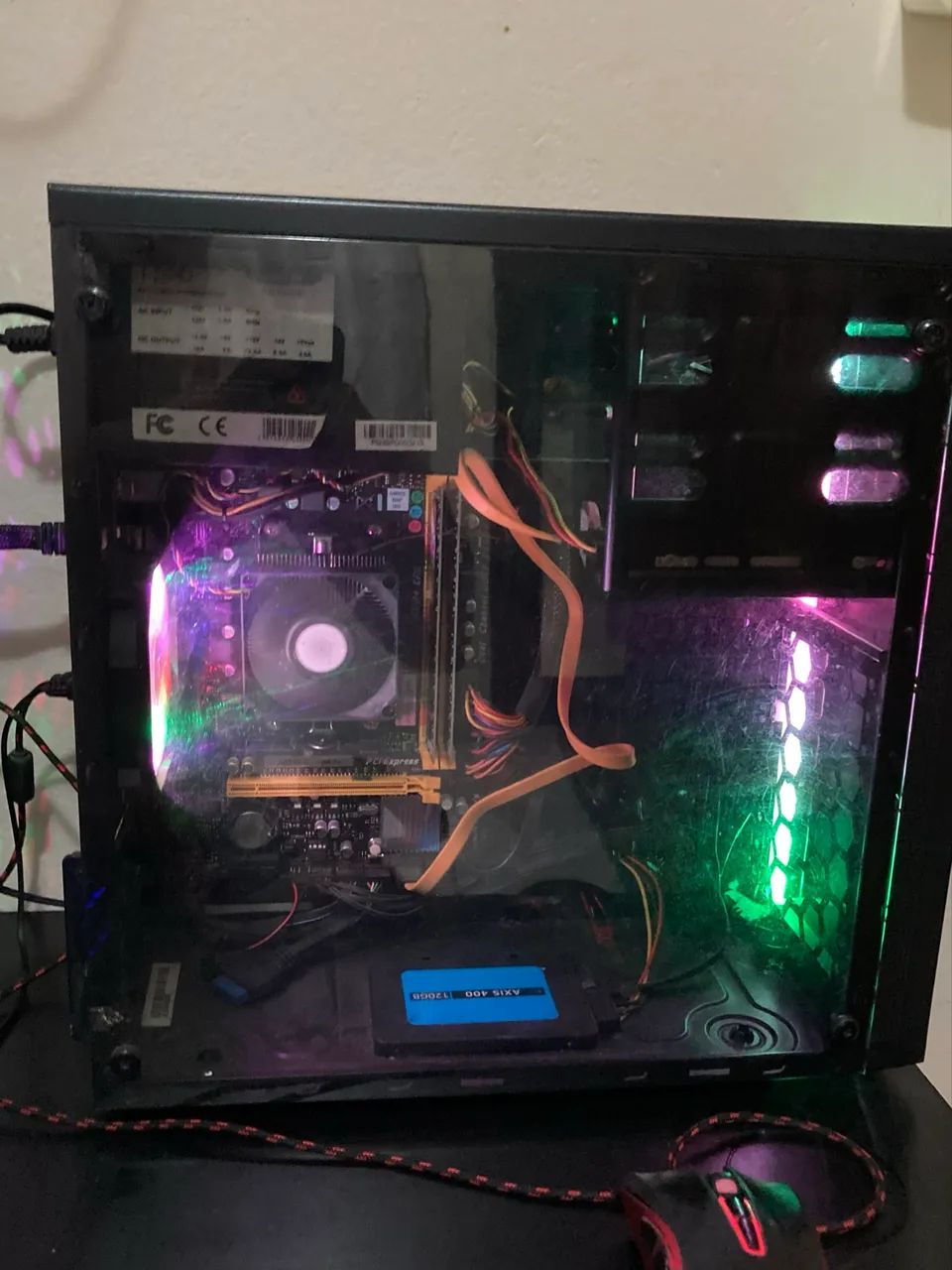 Computador PC Processador AMD A6-7480 R5, 8 compute core 2C ...