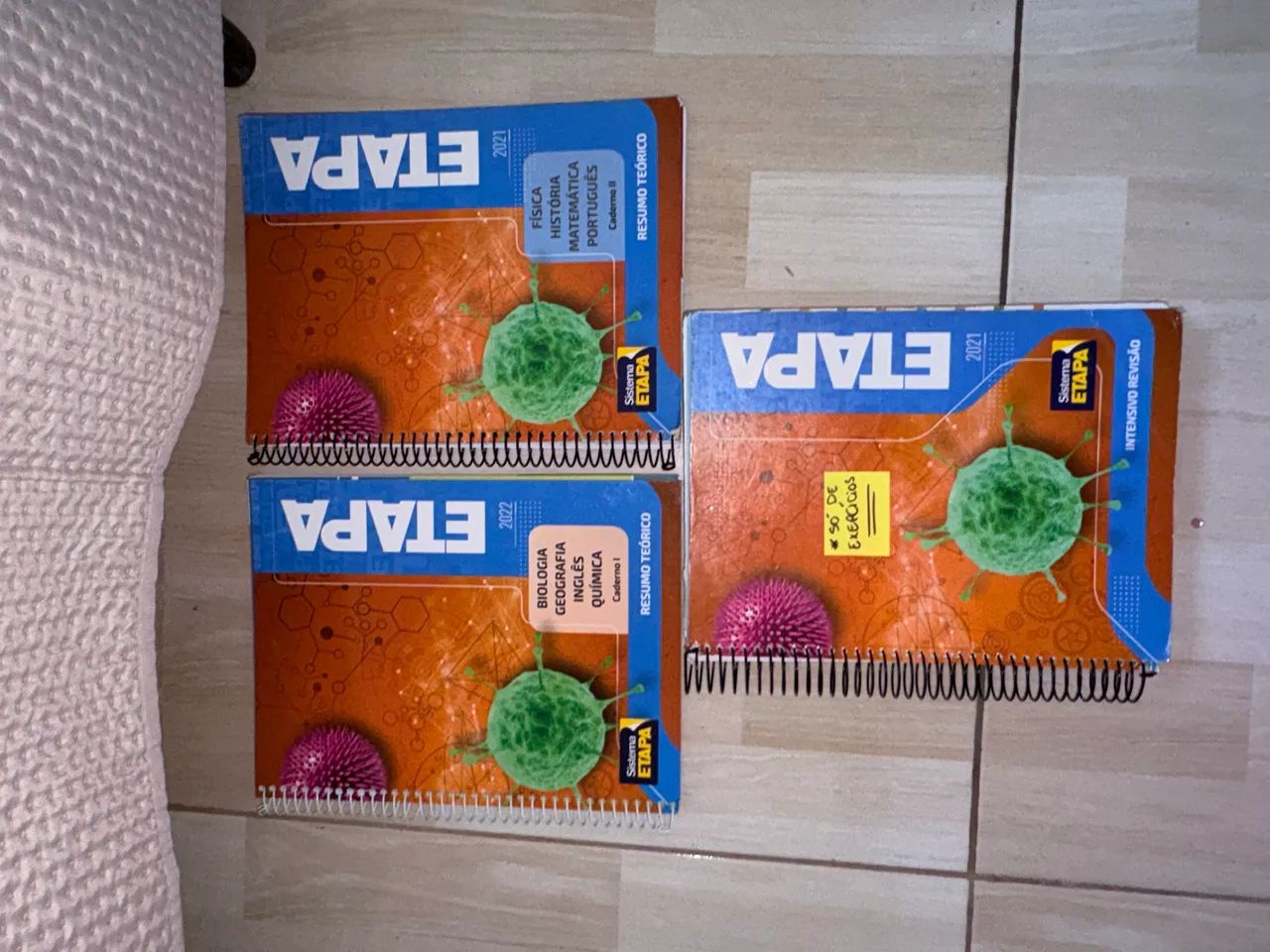 materiais de cursinho (anglo,poli e etapa) - Livros e revistas - Jardim ...