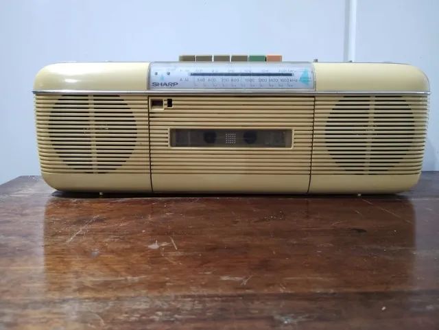 Rádio Retrô Sharp QT-50(Y) - Vintage, Raro e Funcional! - Aparelhos de Som - Taquaral, Campinas ...