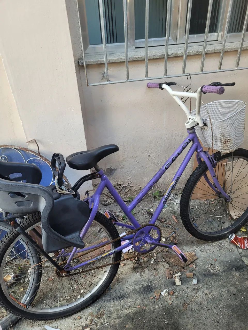 Bicicleta Caloi com Cesta e Cadeirinha - Ciclismo - Oswaldo Cruz, Rio ...