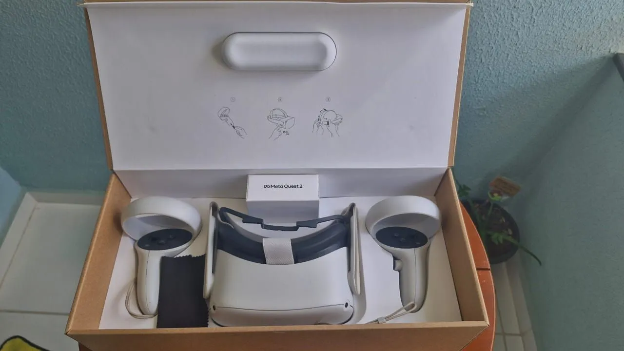 "vr quest 2" no Brasil