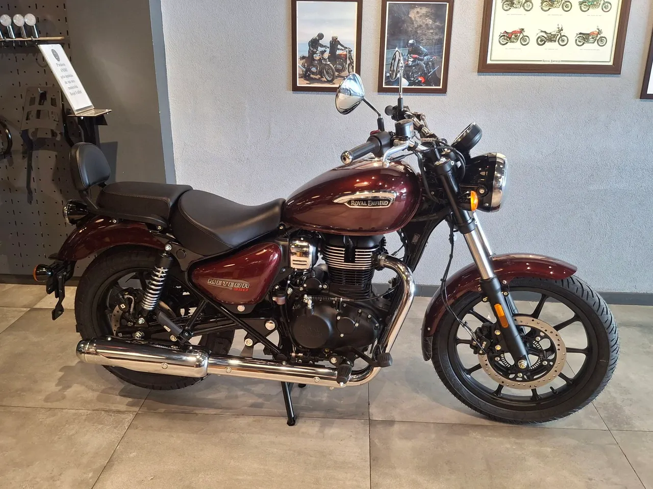 Motos ROYAL ENFIELD METEOR STELLAR 350CC ABS no Brasil