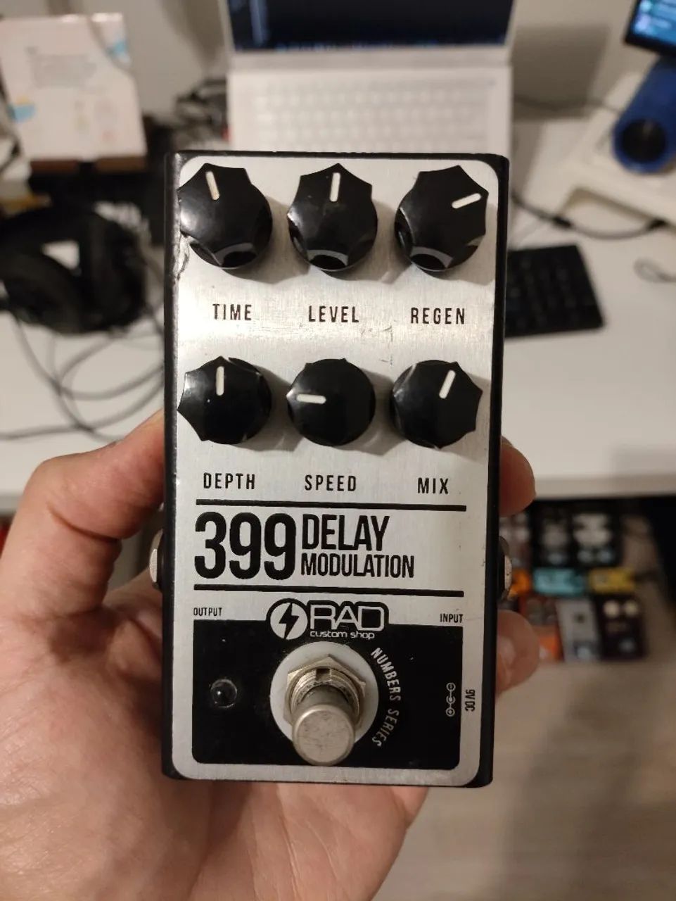 Pedal Delay Rad Custom Shop (baseado no Keeley Mag Echo) - Instrumentos ...