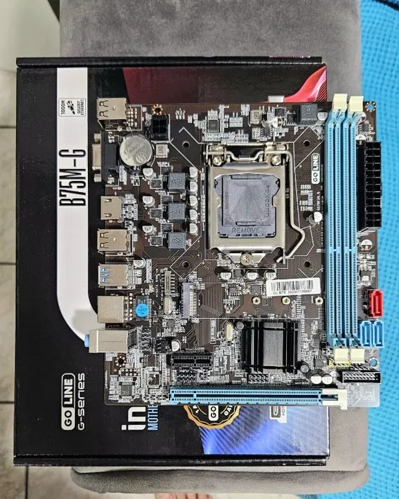 "placa mae b75m" no Brasil