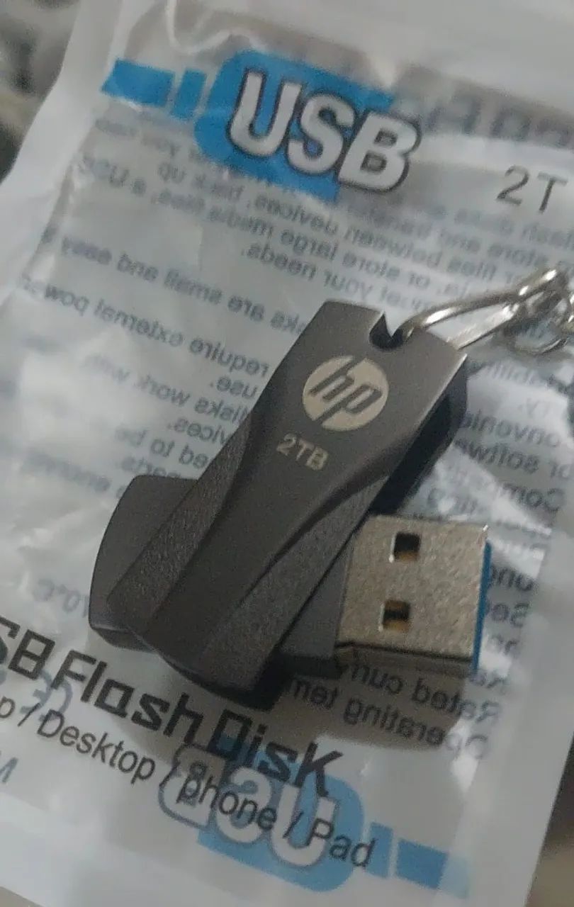 Pen Drive HP 2TB Usb 3.0 - Metal - Armazenamento - Setor Norte ...