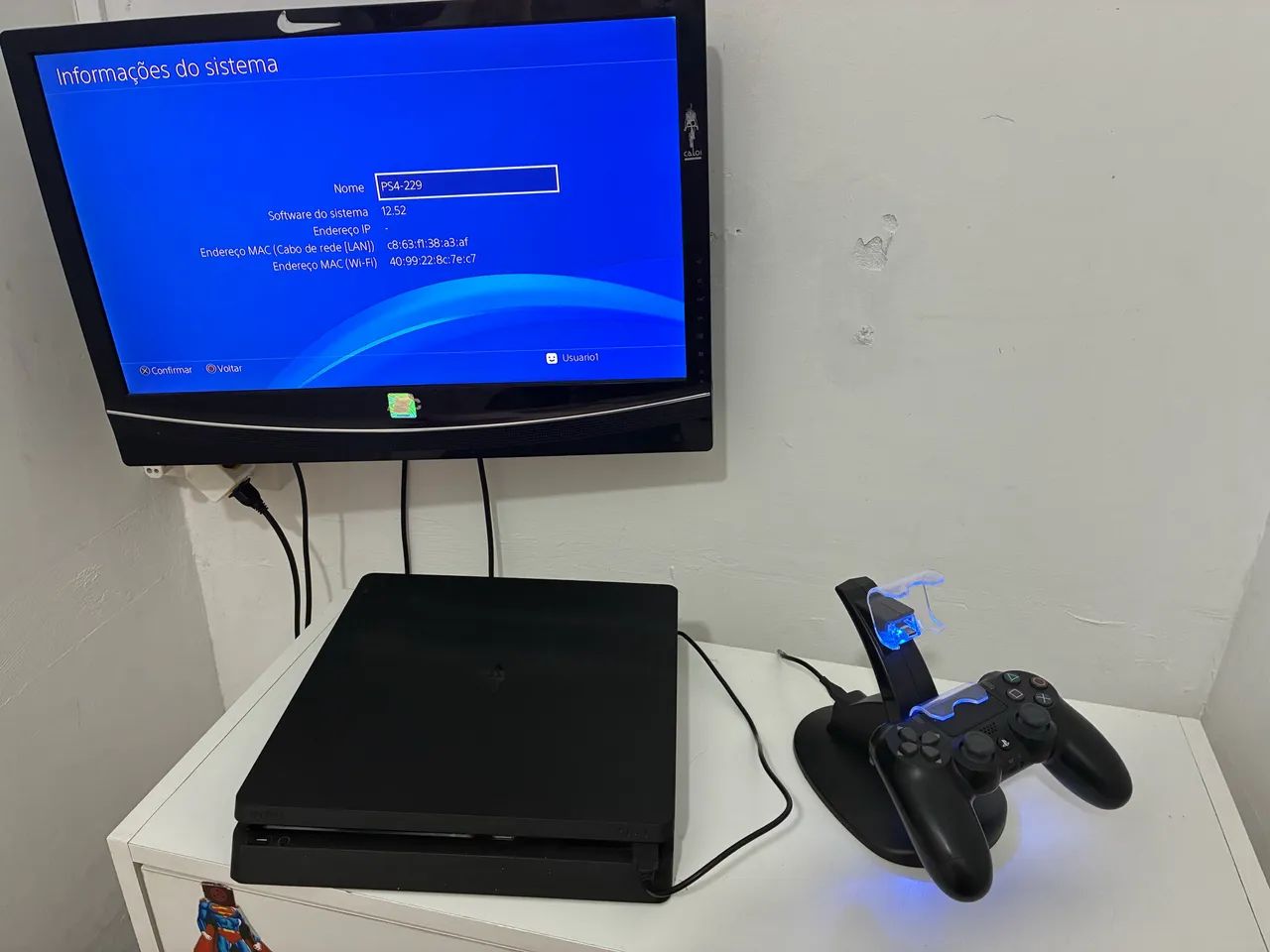 Ps4 Slim 1Tb na 12.52 para Desbloquear - Consoles de Vídeo Game - Vila ...